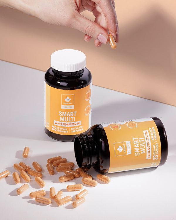 Smart Multi -monivitamiini - 60 kaps - Puhdistamo
